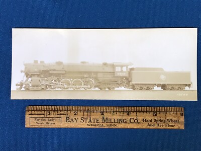 Chicago Milwaukee & St Paul Railroad Locomotive No. 9700 Vintage Photo ...