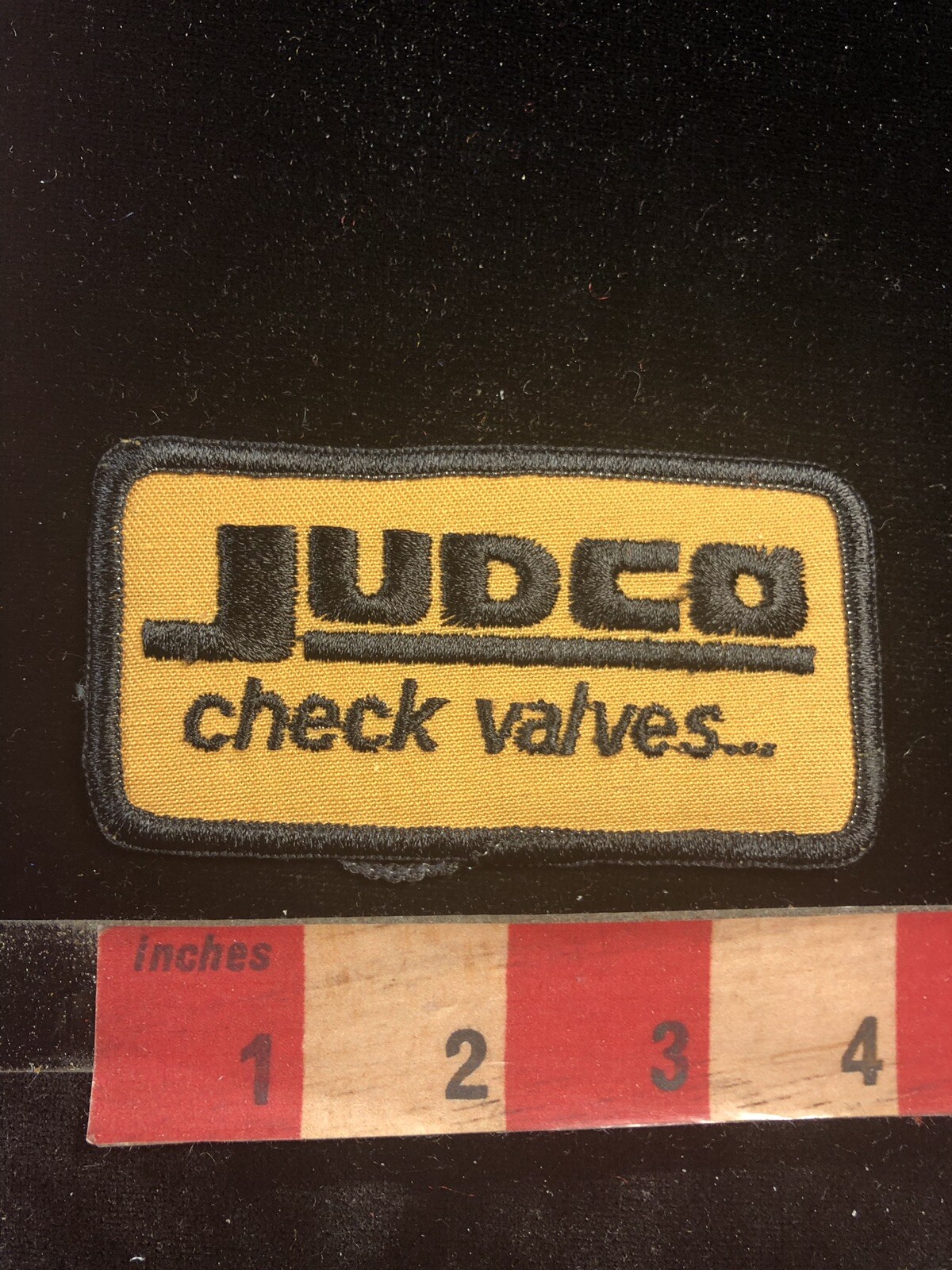 JUDCO CHECK VALVES Advertising Patch 89H5 | eBay