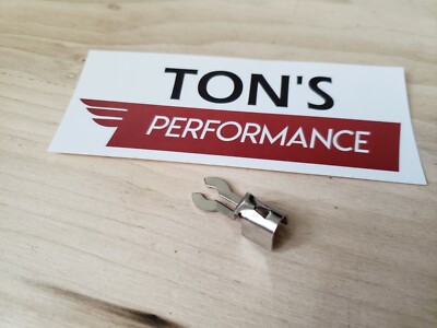 1 Fork Nickel Spark Plug Wire Ends Clips Crimp terminals Maytag Briggs ...