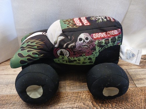 Grave Digger 10" Monster Jam 4th Time Champion 2013 Stuffed Plush ...