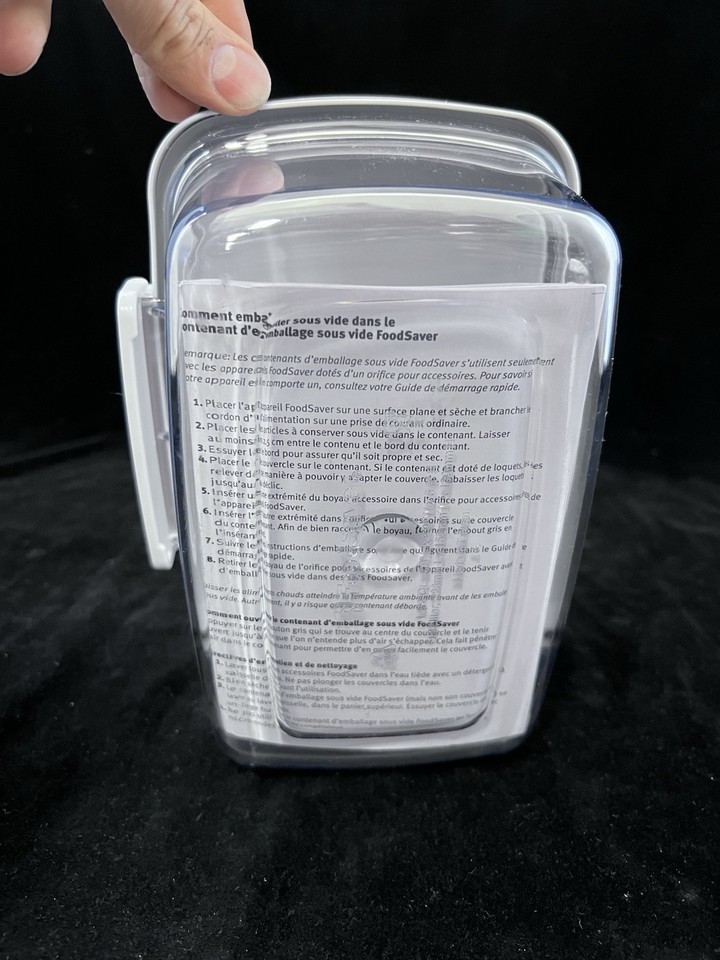 FoodSaver Vacuum Marinator Container Canister see pictures for ...