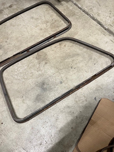 1951 - 1954 & 55 1st CHEVROLET GMC PICKUP TRUCK DOOR WINDOW GARNISH ...