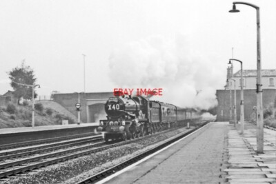 PHOTO GWR LOCO NO 4079 AT NEWBURY STATION 1966 IAN ALLEN RAILTOUR | eBay