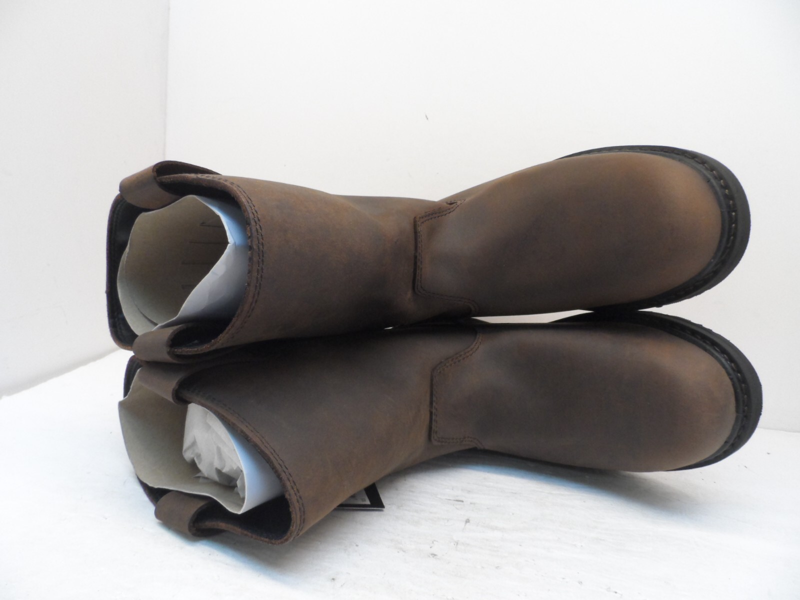 Aggressor Men's Leveler Steel Toe Wellington Work Boots 5ANAAGG-2002 ...