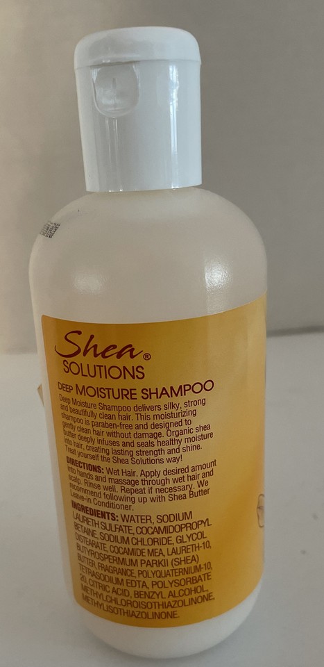 Shea Solutions Deep Moisture Shampoo, 8 fl oz (237 ml) | eBay