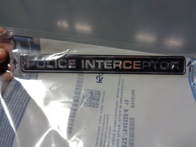 Lb5z-7842528-a Ford Police Interceptor Badge for sale online | eBay