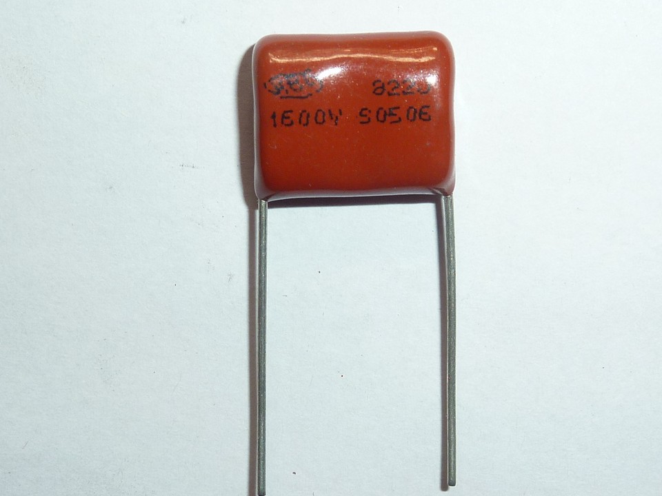 10PCS CBB81 822J 1600V 0.0082UF 8.2NF P15 Metallized Film Capacitor | eBay