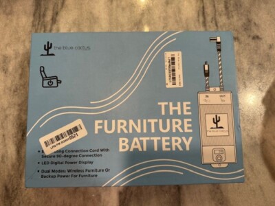 The Blue Cactus Universal Battery Pack for Reclining Furniture w/ LCD ...