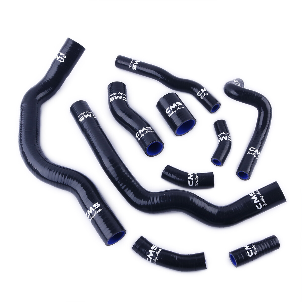 Silicone Radiator Heater Black Hose Set for 2000-2008 Mini Cooper S R52 ...