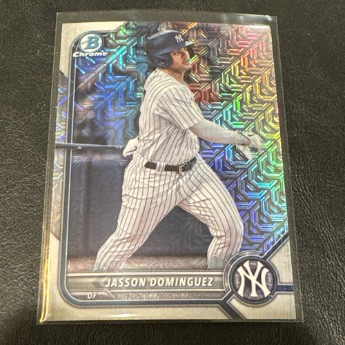 JASON DOMINGUEZ 2022 BOWMAN CHROME MOJO REFRACTOR RARE | eBay