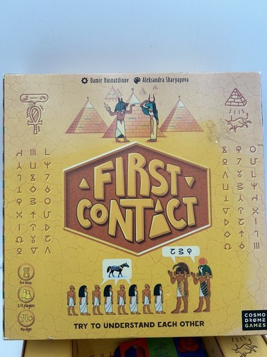 First Contact Cosmo Drome Games Board Game Original Addition RARE 2-7 ...