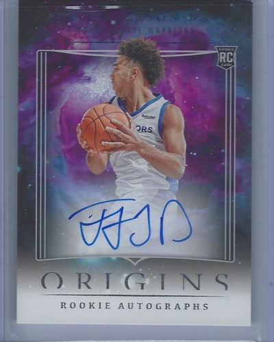 2023-24 TRAYCE JACKSON-DAVIS PANINI ORIGINS ROOKIE RC ON CARD AUTO CARD ...