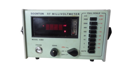 BOONTON 92BD Rf Millivoltmeter - Free shipping | eBay