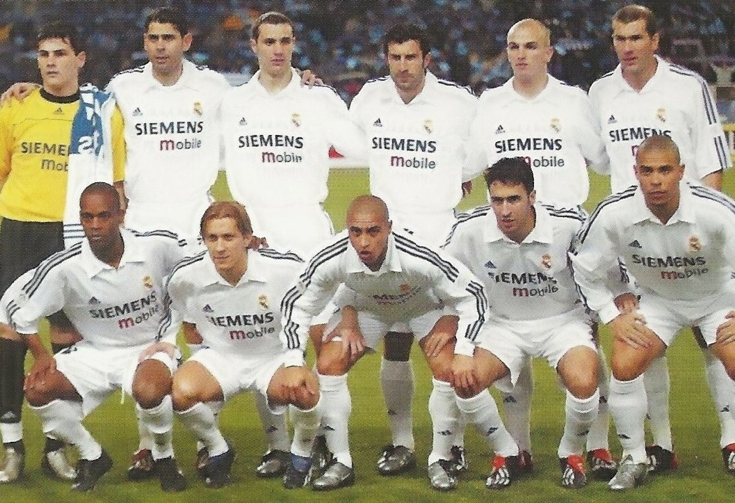 Real Madrid 2002 2002 03 Real Madrid CL Centenary Away Shirt