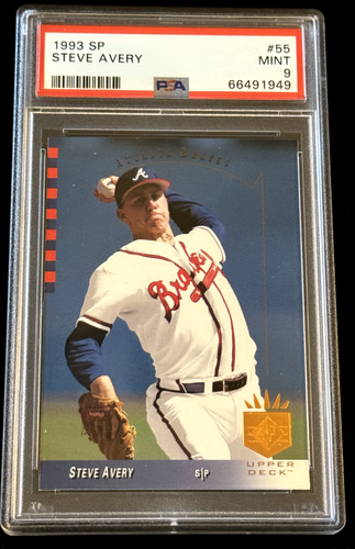1993 Upper Deck SP #55 Steve Avery PSA 9 MINT [only 3 higher] Braves ...