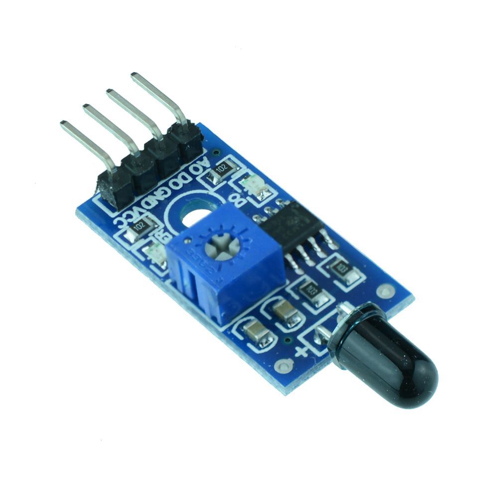 IR Infrared Flame Detector Sensor Module Arduino Raspberry Pi | eBay