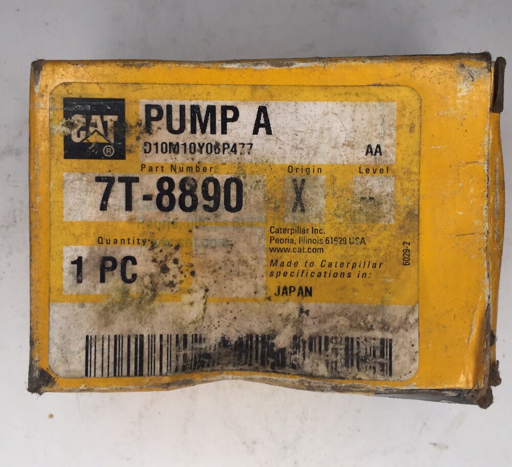 Caterpillar Oem Pump Assembly 7T-8890. Cat Nos Pump 7t8890. | eBay