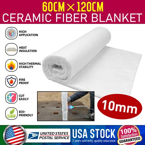 MODIGT 60CM*120CM 10MM Ceramic Fiber Insulation Exhaust Muffler Mat ...