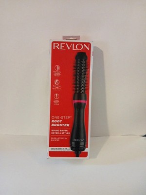 Revlon One Step Root Booster Round Brush Dryer Hair Styler Volume (OPEN ...