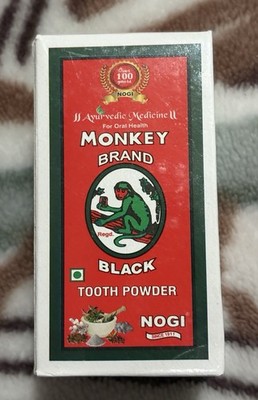 Monkey Brand black tooth powder 100g | eBay UK