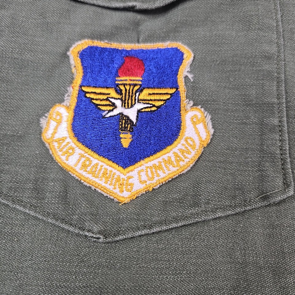 Vintage US Air Force Shirt Air Training Command Fatigues | eBay