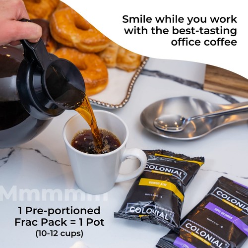 Colonial Coffee Packets, Pre Ground Assorted Variety Coffee Packs ...