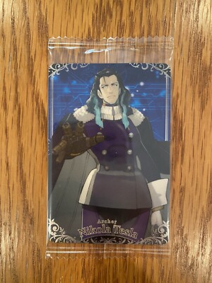 Fate Grand Order FGO Wafer Card Series 4 Archer Nikola Tesla | eBay