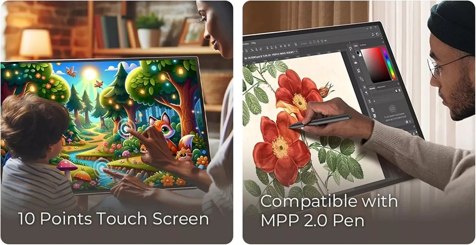 AOpen by Acer 32S1UPRO 4K UHD Touch Portable Rollable Android Tablet ...