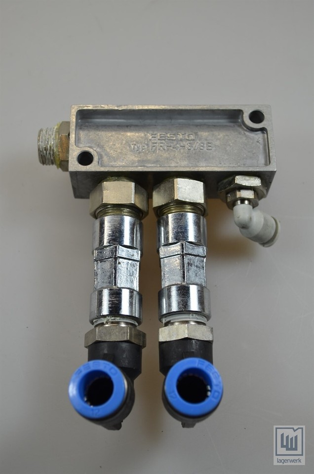FESTO FR-4-3/8-B, Verteilerblock + 2 Ventile / manifold + 2 valves | eBay