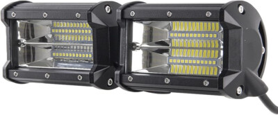 5 Inch 72W LED Auto Work Light Bar,LED Spotlights Bar Off-road Light (2 ...