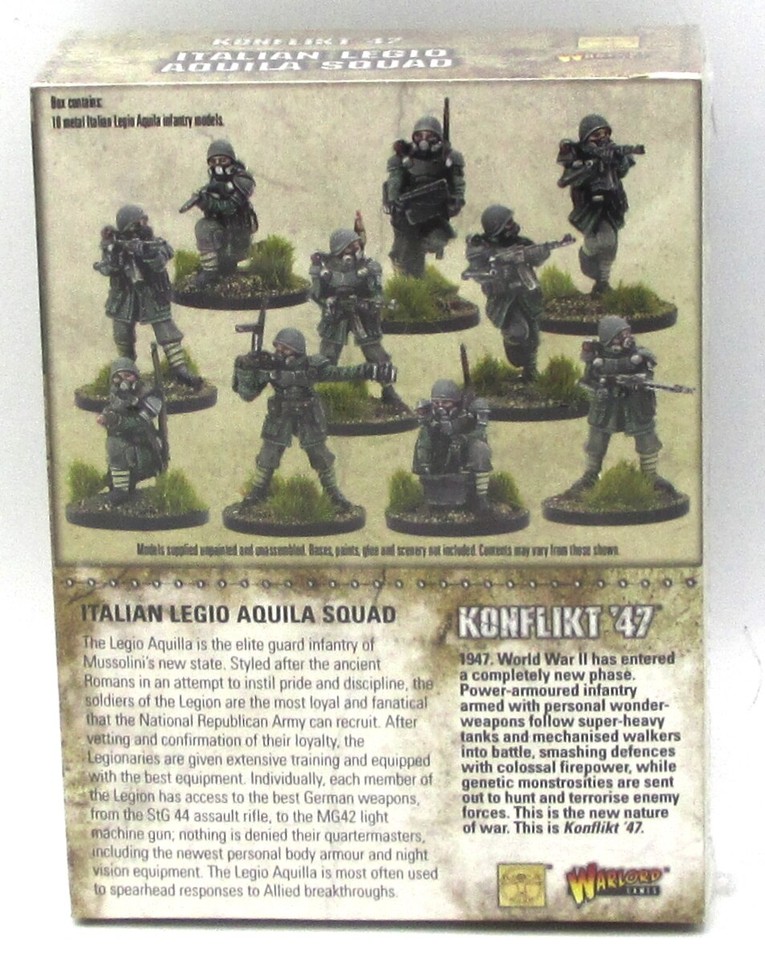 Konflikt '47 452211603 Italian Legio Aquila Squad (Infantry) Weird War ...