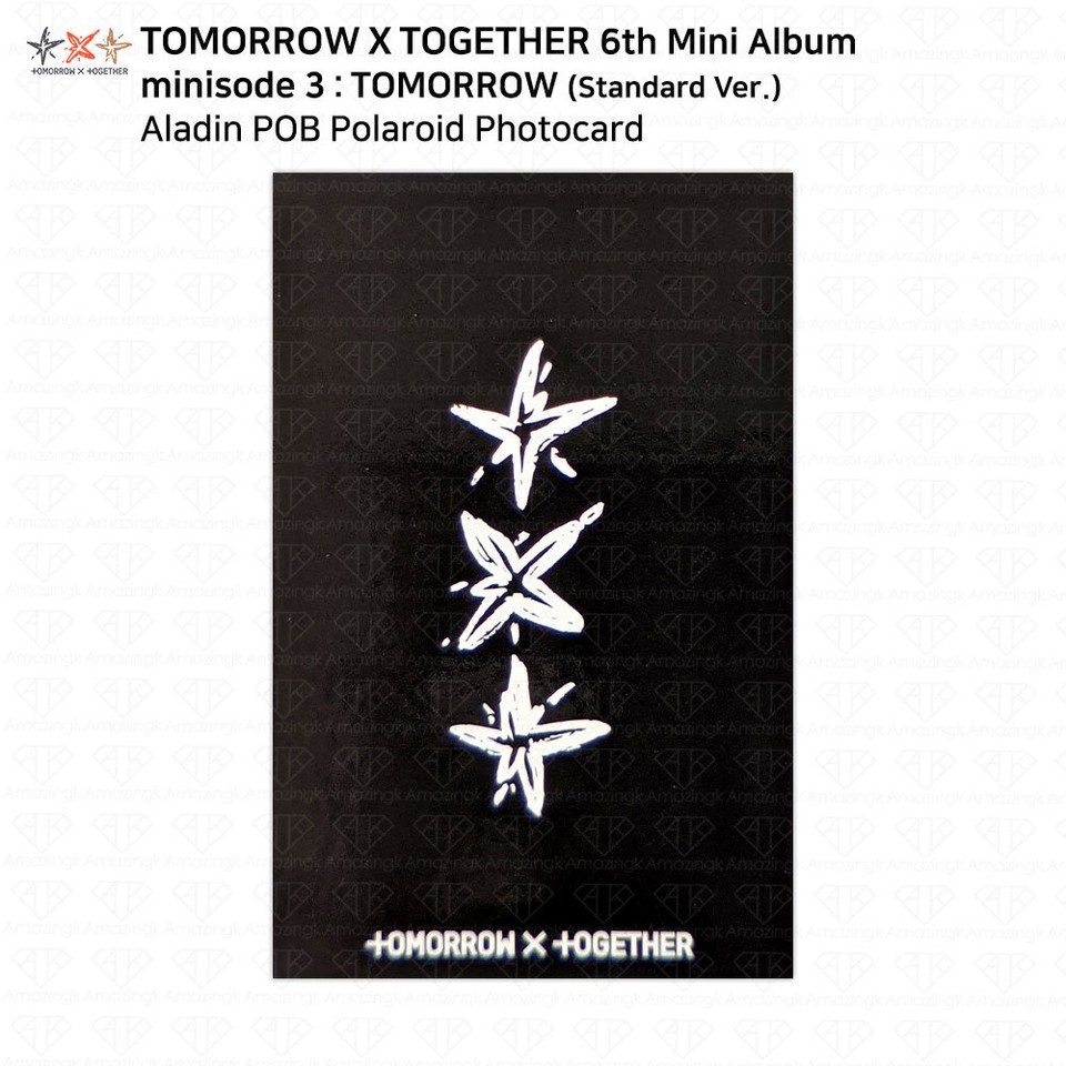 TXT 6th Mini Album Minisode 3:Tomorrow POB Photocard Complete Set KPOP ...