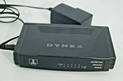Dynex (DXESW5) 5-Ports External Switch 600603103889| eBay