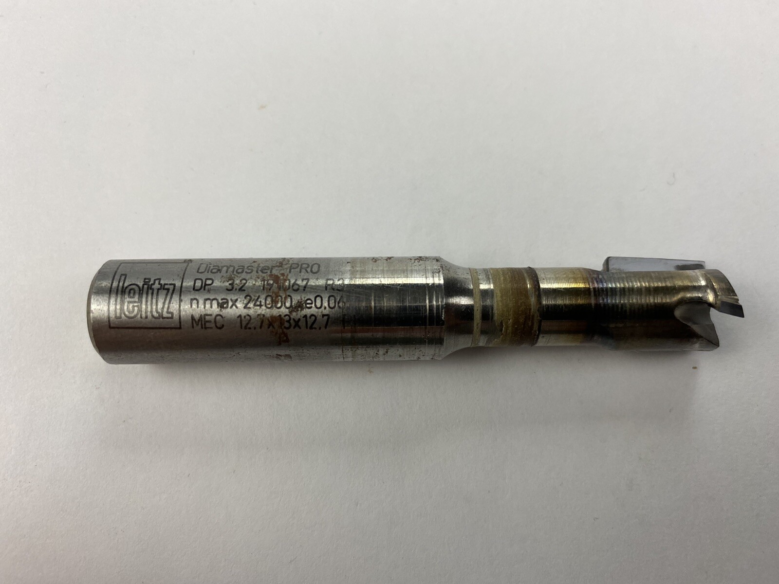 Used Leitz Diamaster PRO PCD 3 Flute End Mill Mfc 12.7x13x12.7 RH MSRP ...