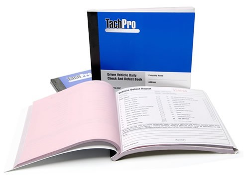 Driver Vehicle Daily Check & Defect Books 50 pages in Duplicate HGV PSV ...