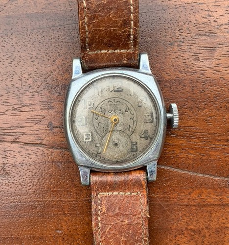 Vintage Croydon Watch Co Mens 6 Jewels Model 23 Swiss Brevet 123969 ...