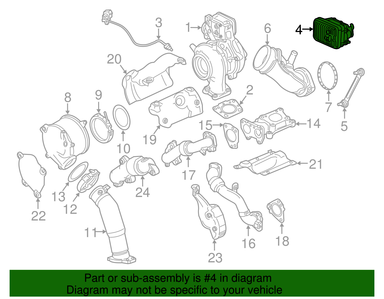 Genuine GM Variable Geometry Turbocharger Actuator 12723306 | eBay