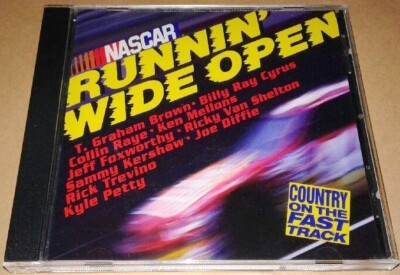 NASCAR:RUNNIN' WIDE OPEN-CD-Billy Ray Cyrus,Sammy Kershaw,Joe Diffie ...
