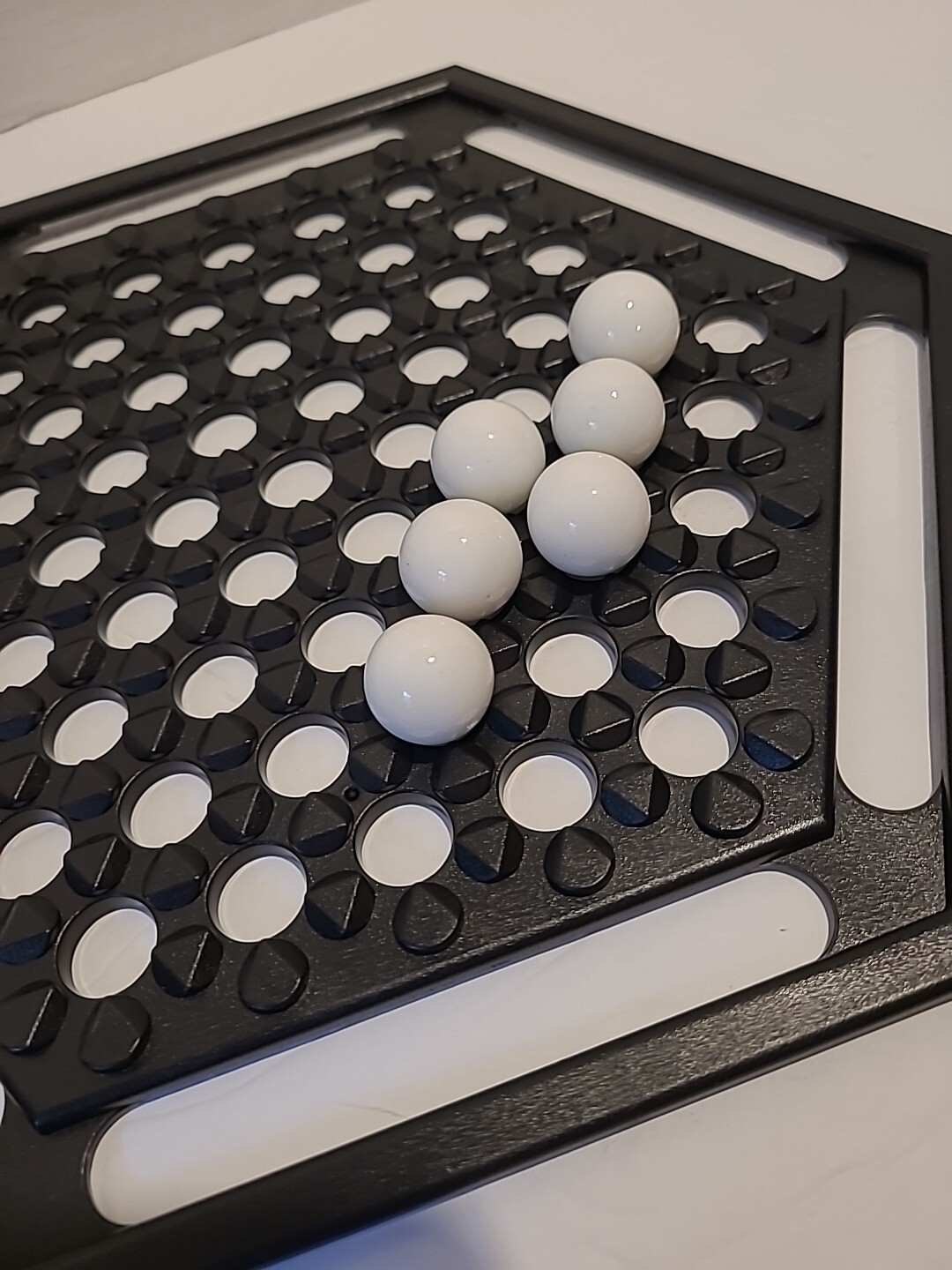 Abalone Board Game White Replacement Marbles Set of Six (6) 1990 ...