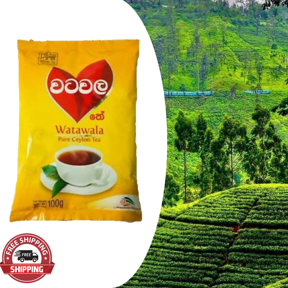Ceylon Tea Pure Watawala herbal tea Sri lanka premium BOPF 100% quality ...