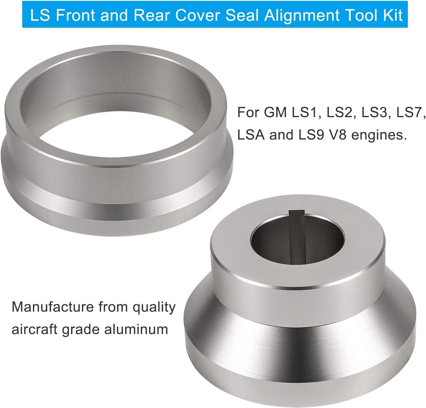 Front and Rear Cover Alignment Tool & Oil Pan Alignment Tool For GM LS ...