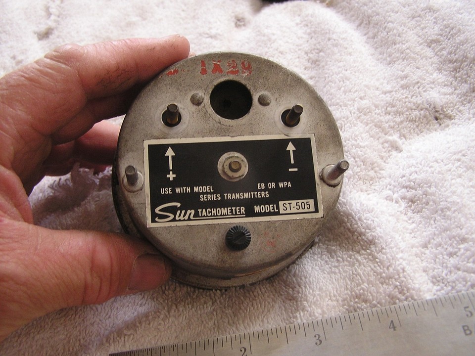 Vintage Sun 5K 5000 RPM Tachometer ST-505 | eBay