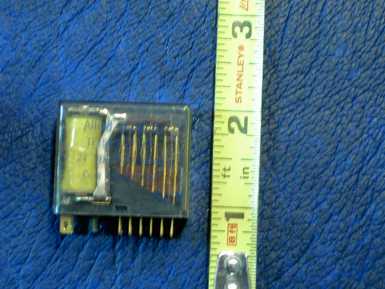 ALLIED T154-CCV-CCV Relay, 6PDT 24VDC, 2A Socket/Solder, 700 ohm, | eBay