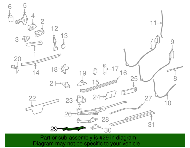Mercedes-Benz 0007630147 Genuine OEM Slide for sale online | eBay