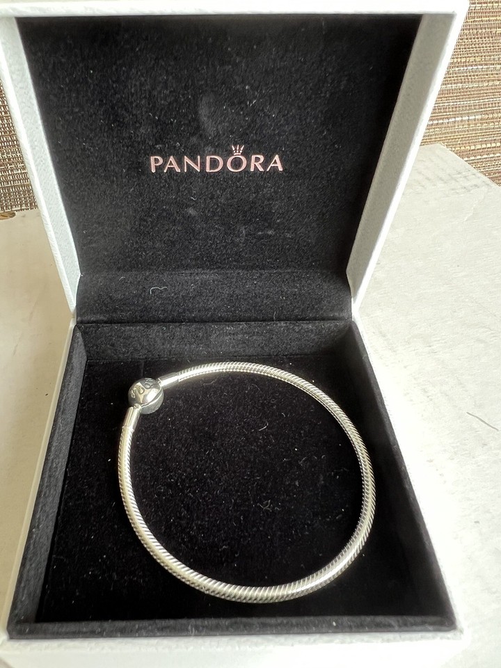Authentic PANDORA Flexible Snake Chain BRACELET - 590728-20 - NWT | eBay
