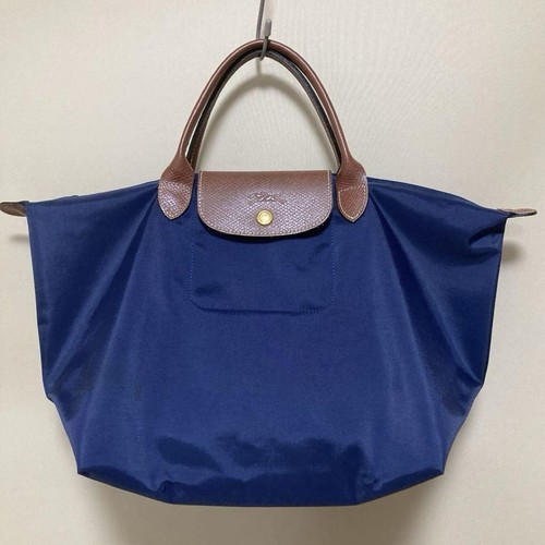 Longchamp Le Pliage M Navy Blue | eBay