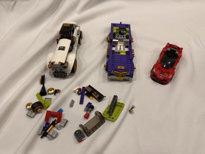 Lego Car Lot Of 3 Vehicles - Joker, Penguin & Hot Rod - Lego Batman ...