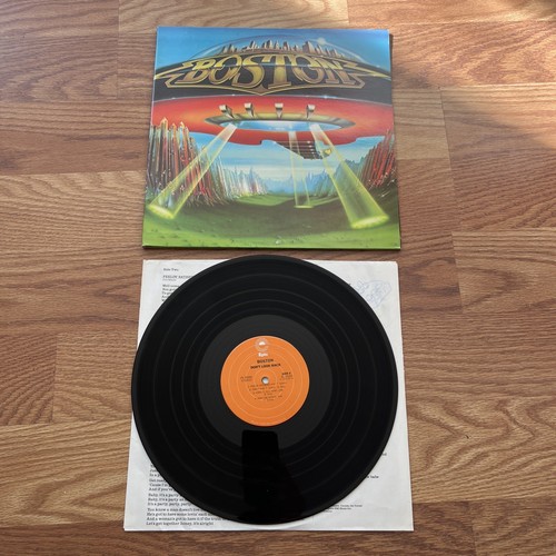 BOSTON DON'T LOOK BACK LP 1978 EPIC FE 35050 ORANGE LABEL | eBay