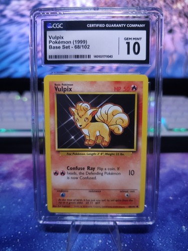 Vulpix Base Set Pokémon 1999 68/102 | eBay