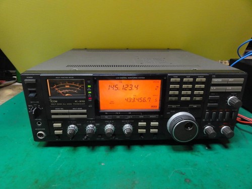ICOM IC-970 144MHz/430MHz Amateur Radio Transceiver Color Black Junk ...
